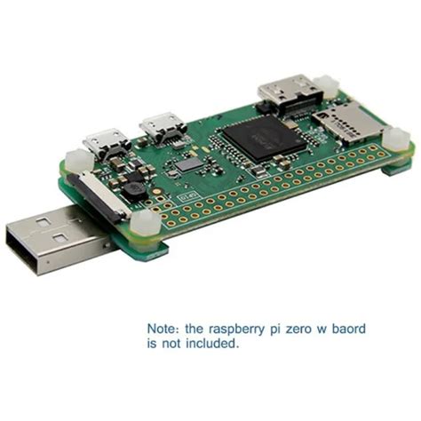 Raspberry Pi Zero W Usb A Addon Board With Protective Case