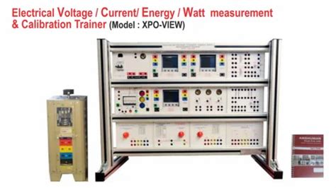 Digital Electric Voltage Current Energy Watt Measurement Trainer Kit At Rs 100000 In Barwala