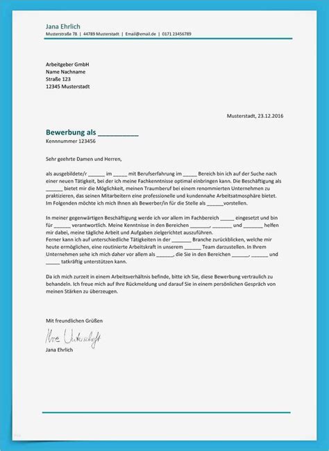 Word Vorlage Anschreiben Schön Bewerbungsvorlage Klassisch Kostenloser