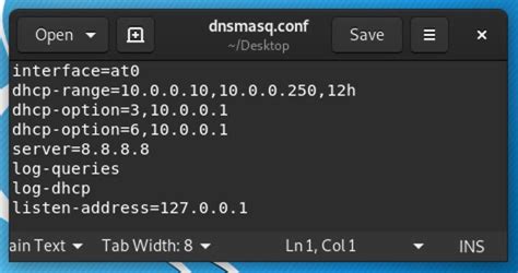 DNSMasq Configuration File Download Scientific Diagram