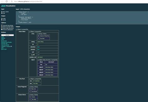 Json 在线可视化工具，分享几个json4u Csdn博客