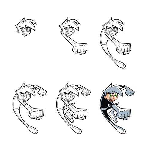 6 Easy Danny Phantom Drawing Ideas Drawing Photos