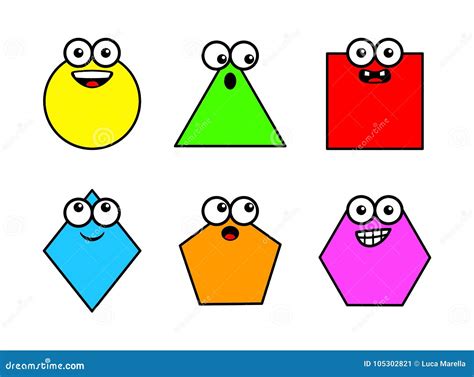 Geometry 3d Shapes Vector Illustration 208665512