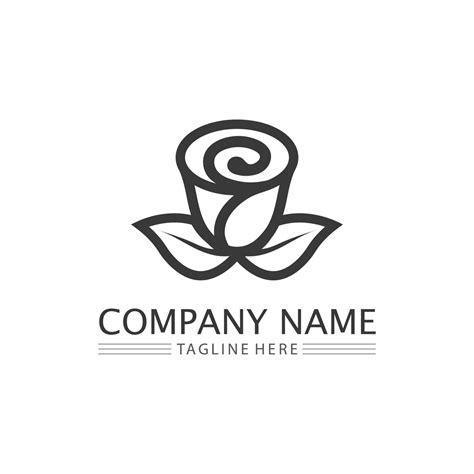 Flower Set Vector Logo And Design For Business Design Garden Icon