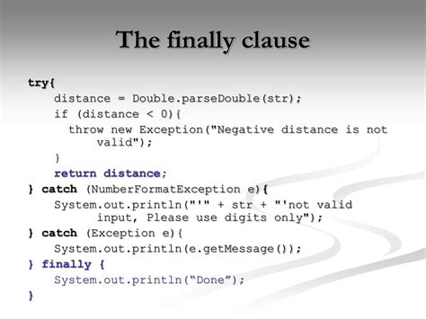 Ppt Chapter 15 Exception Handling Powerpoint Presentation Free Download Id391315