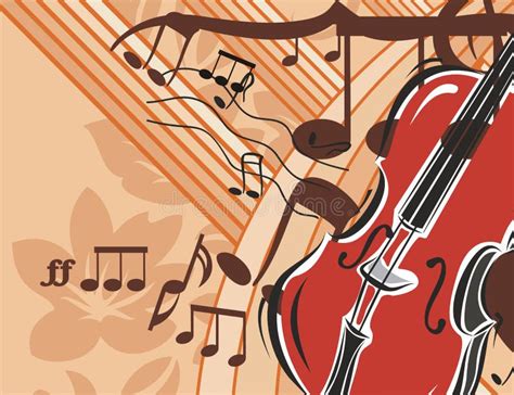 Music Instrument Background Stock Vector Illustration Of Classical