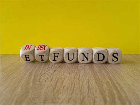 Index Funds Vs Etf Symbol Stock Image Image Of Fund 278270015