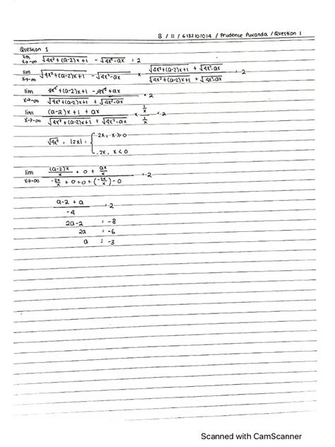 Calculus 1 Excercise 1 Pdf