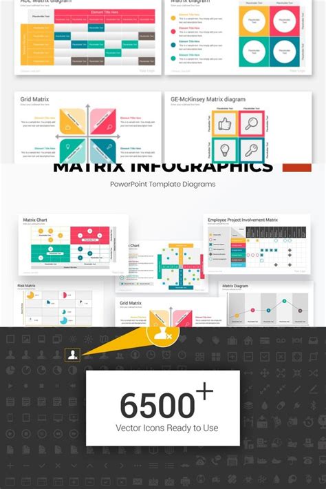 Matrix Powerpoint Diagrams Template Powerpoint Template Powerpoint