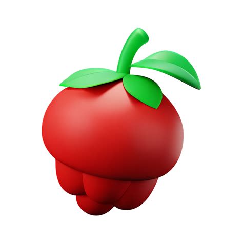Raspberry 3d Rendering Icon Illustration 28865779 Png