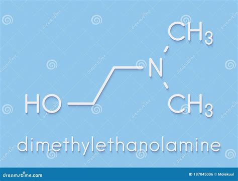 Dimethylaminoethanol Dimethylethanolamine Dmea Dmae Molecule May Have Beneficial Effects On