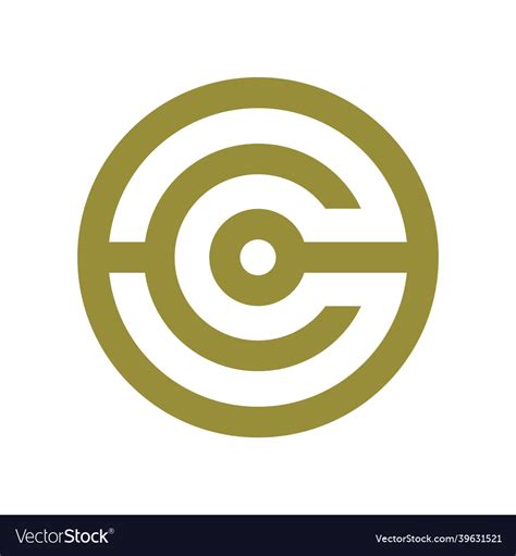 Letter C Logo Royalty Free Vector Image Vectorstock