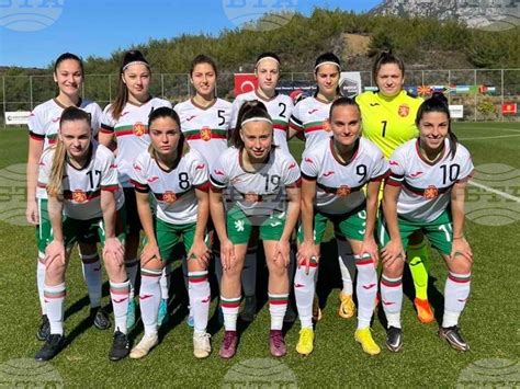 Девическият национален отбор на България по футбол победи Киргизстан на турнира в Анталия Утро