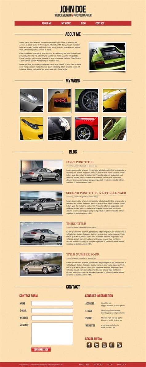 44 photoshop web design layout tutorials photoshop web design