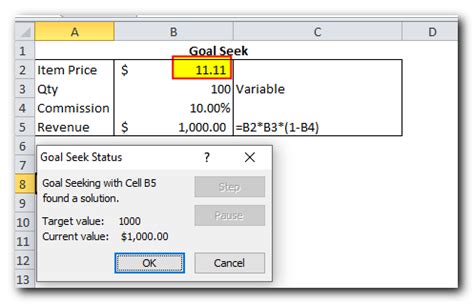 ExcelSirJi How To Use Goal Seek In Excel