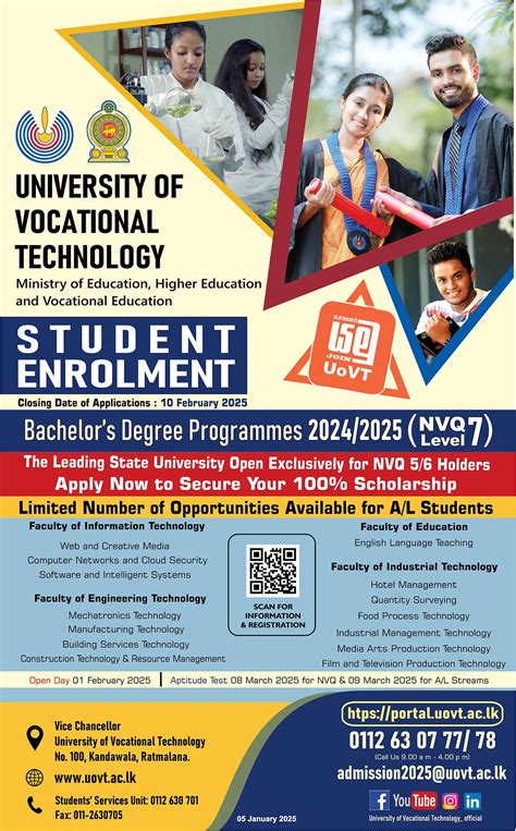 Univotec Uovt Degree Programmes Application 2025 Intake