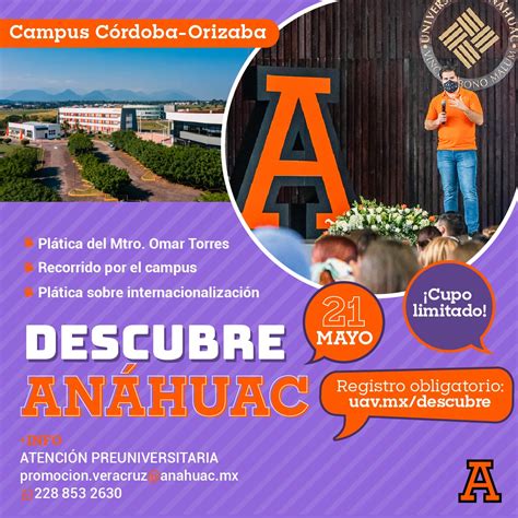 Descubre Anáhuac Universidad Anáhuac Veracruz