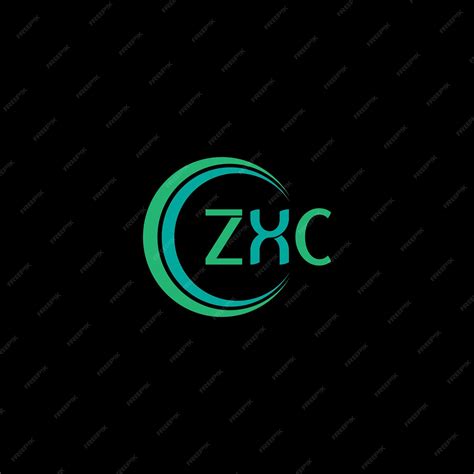Premium Vector Zxc Letter Logo Creative Design Zxc Unique Design