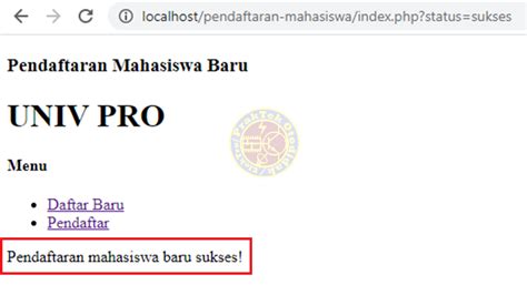 Belajar Php 16 Membuat Aplikasi Crud Menggunakan Php Dan Mysql Laman 2 Dari 2 Praktek