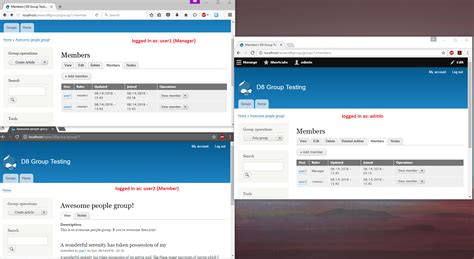 Membership Role Not Properly Display In Members Overview Page