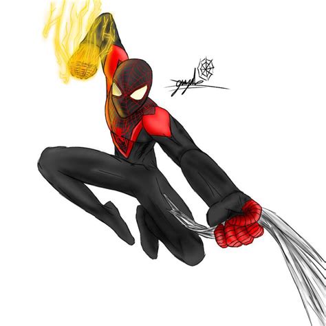 Spider Man Miles Morales Earth 1610 By Graysonate On Deviantart