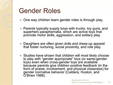 Chapter 12 Gender Sex And Sexuality PPT
