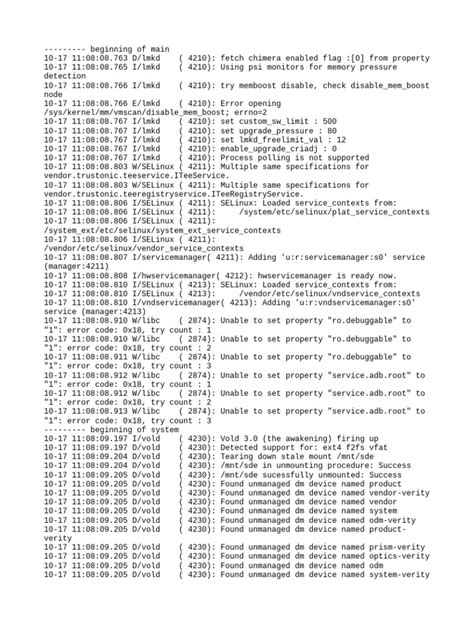 Logcat Prev Csc Log Pdf Operating System Technology System Software