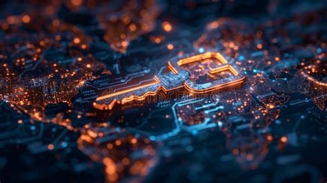 A Glowing Encryption Key Overlaying A Digital Map Of The World Symbolizing Global Data