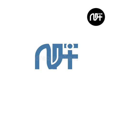 Nfi Logo Letter Monogram Design Stock Vector Illustration Of Names