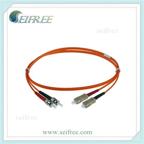 Multimode Sc St Duplex Fiber Optical Patch Cord Fiber Patch Cord And Patchcord
