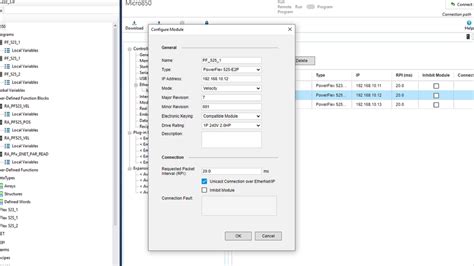 Telas E Controles Fáceis Para Um Powerflex 520 Rockwell Automation