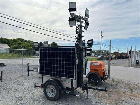 2021 Progress Solar Solutions Slt 700 Solar Light Tower Tristar