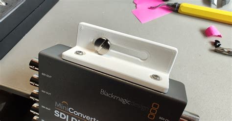 MiniConverter SDI Distribution Camera Rig Mount By Pentonit Download Free STL Model