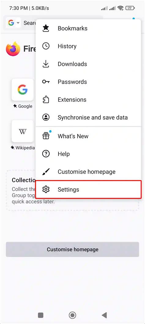how to disable desktop mode in firefox browser on android