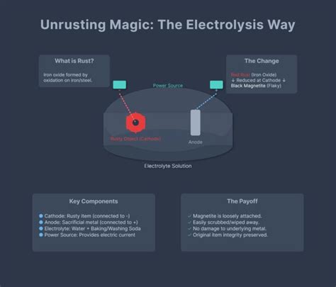 How To Remove Rust With Electrolysis A Beginners Guide Mfg Shop
