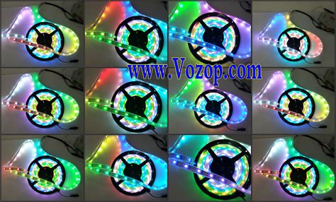 Ws2801 Rgb Strip Led Pixel Light Individually Addressable 5m 160led 5v