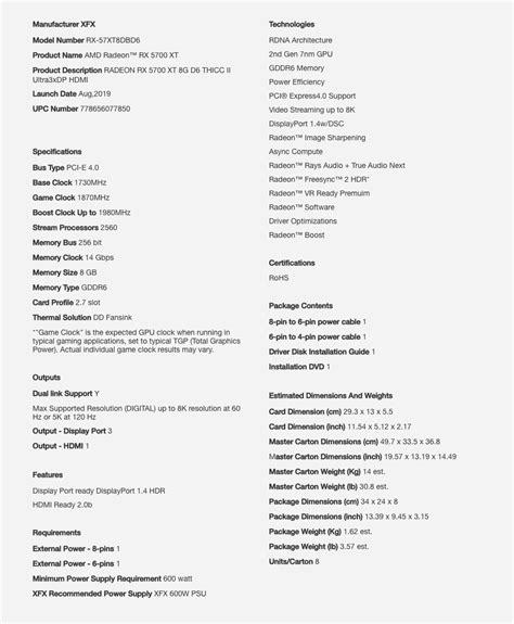 Buy XFX Radeon RX XT THICC II Ultra GB RX XT DBD PC Case Gear Australia