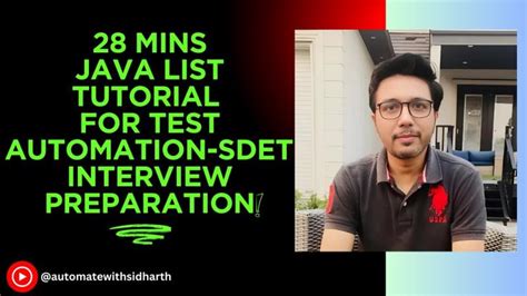 Java List Tutorial For Test Automation And Sdet Interviews Arraylist