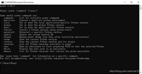 Python的pyenv Win工具 包 安装与使用 Csdn博客 Python的pyenv Win工具 包 安装与使用 Csdn博客