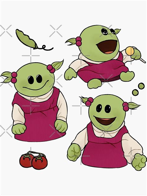 Nanalan Sticker For Sale By Gizmonn Redbubble