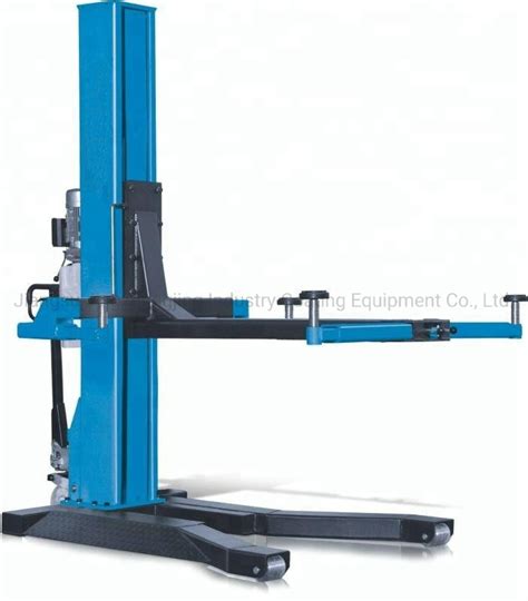 heavy duty single column mobile lift 2 5 ton portable single post car lift china car lifter