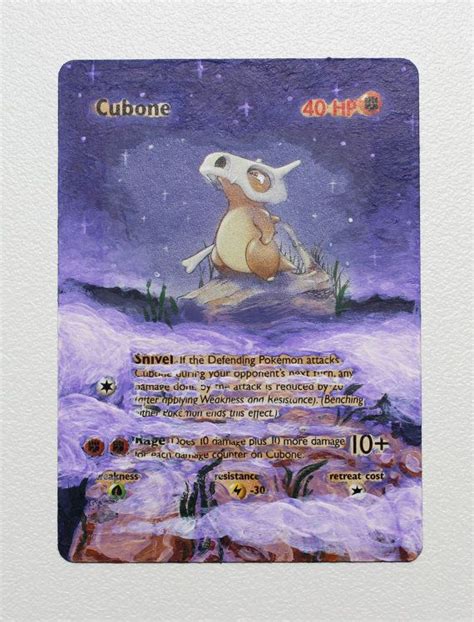 Cubone Card