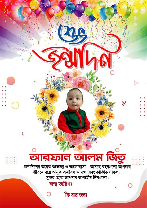 জন্মদিনের শুভেচ্ছা Plp।।বাচ্চাদের জন্মদিনের পোস্টার ডিজাইন।happy Birthday Plp