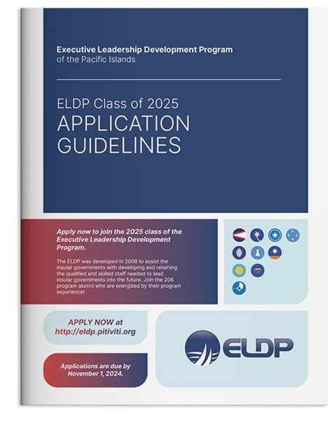 ELDP Pacific Application Guidelines