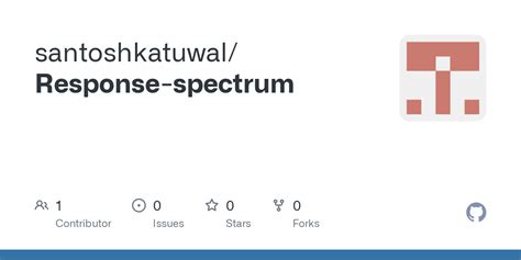 Github Santoshkatuwal Response Spectrum