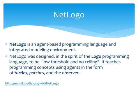 ppt agent based model and netlogo powerpoint presentation free download id 2390708