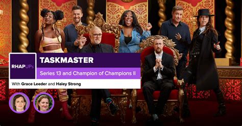 Taskmaster Series 13 And Champion Of Champions Ii