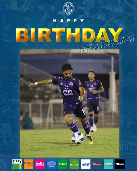 Happy Birthday Tiffy Army Fc សមាគមកីឡាបាល់ទាត់ ខ ភ ម Facebook