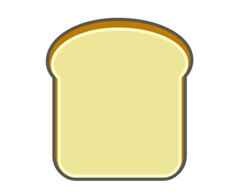 食パンのフリーイラスト 朝食定番トースト無料素材 チコデザ