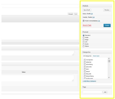 Remove WordPress Meta Boxes From Post And Page Editor Screens